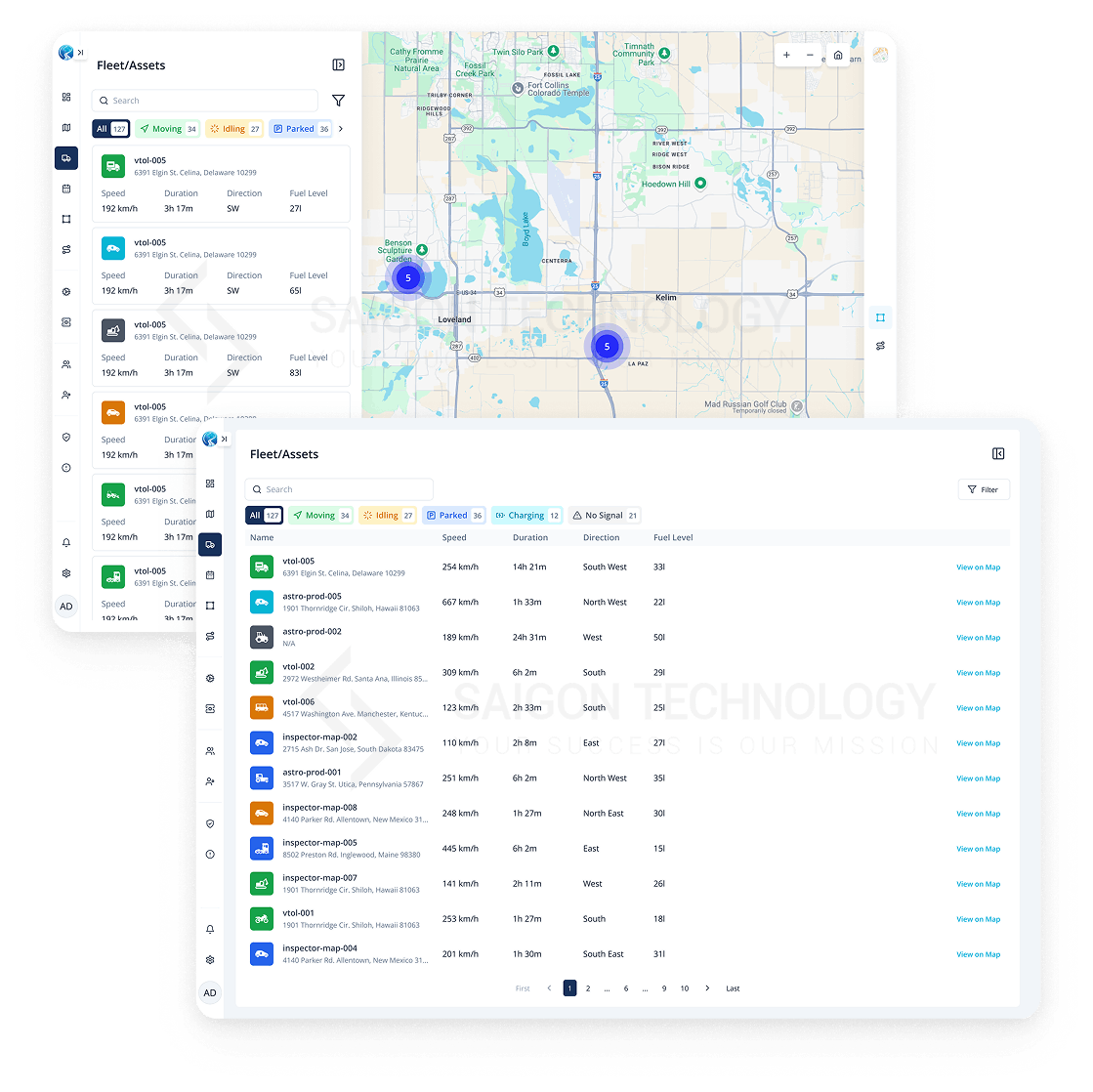 Fleet Management Platform - Saigon Technology